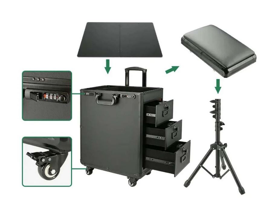 Tattoo Workstation Travel Case Perfect for Conventions and Guest Spot ...